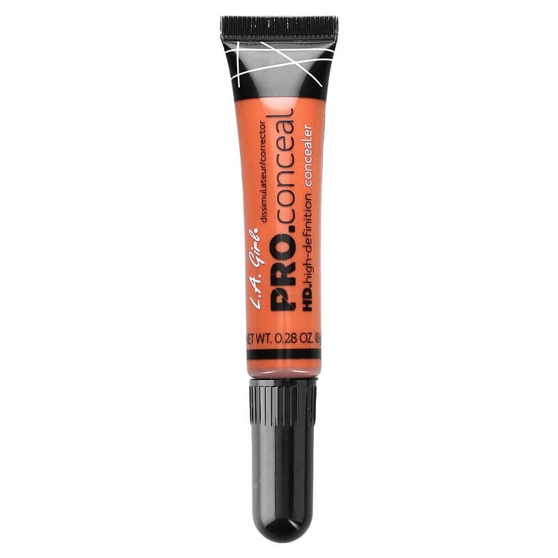 L.A. Girl, Pro Conceal HD Concealer, GC990 Orange Corrector, 0.28 oz ...