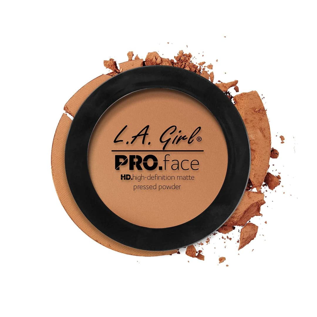 L.A. Girl Pro.Face Matte Pressed Powder, Toffee GPP613 - Walmart.com