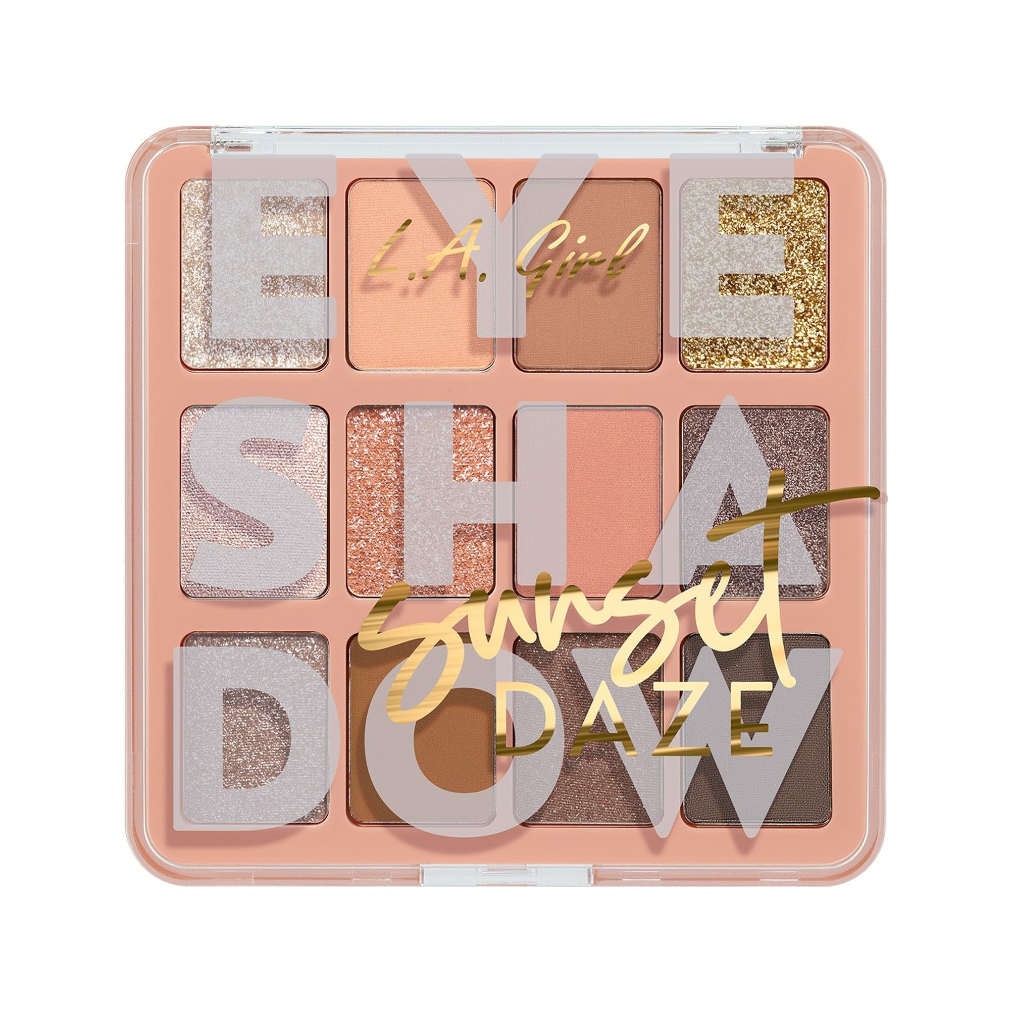 L.A. Girl Sunset Daze Eyeshadow Palette, Under the Sun G97921 - Walmart.com