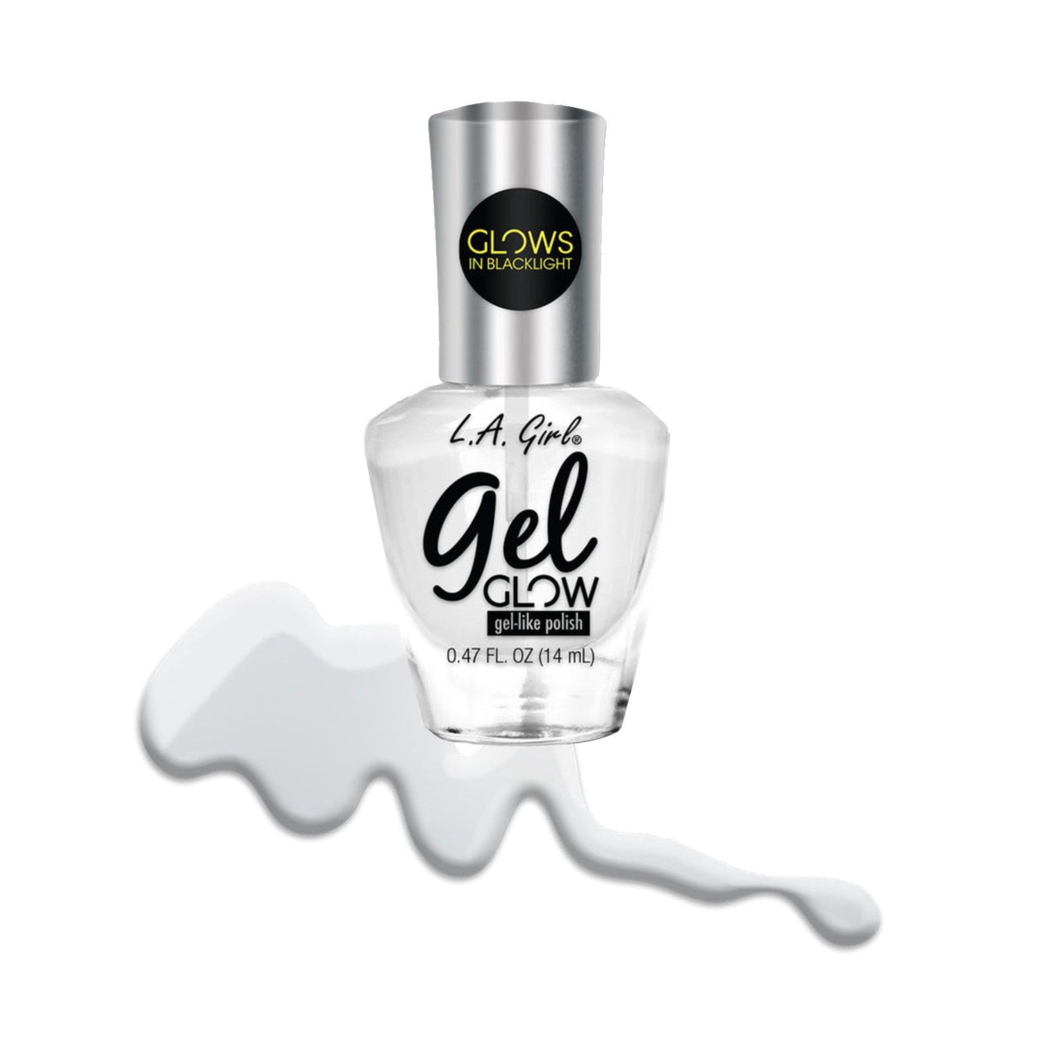 L.A. Girls Gel Glow Nail Polish, Paraben-Free, 0.47 oz, 8 Count ...