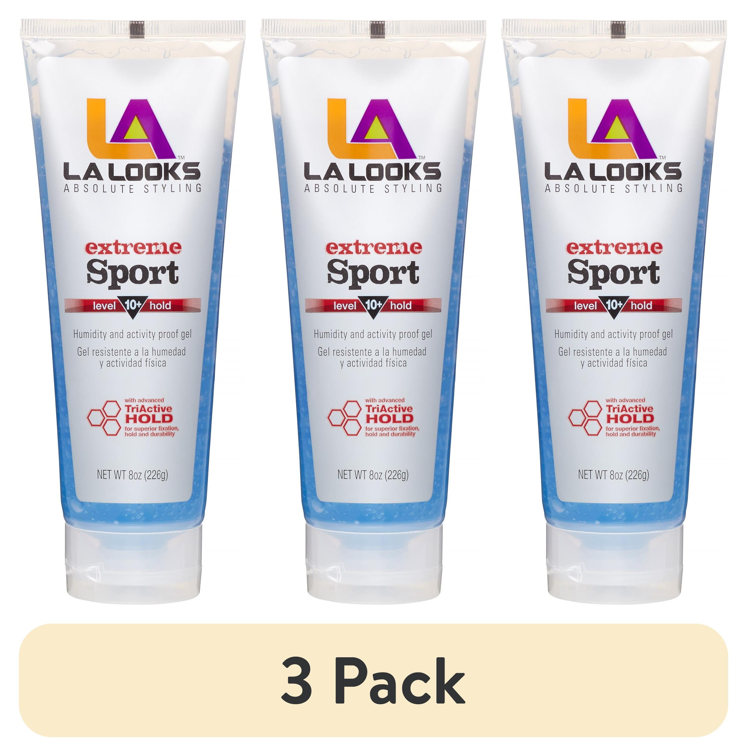 (3 pack) L.A. Looks™ Extreme Sport Styling Gel 8 oz. Tube - Walmart.com