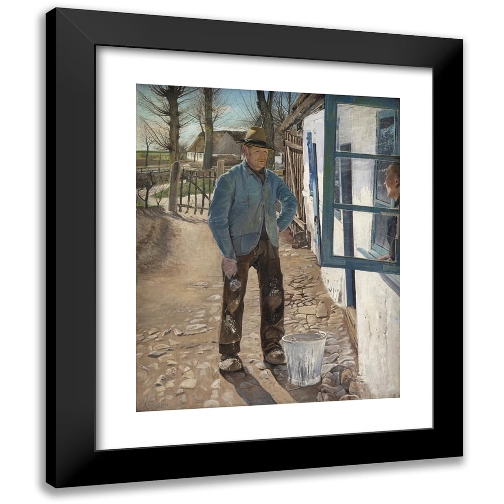 L.A. Ring 12x14 Black Modern Framed Museum Art Print Titled ...