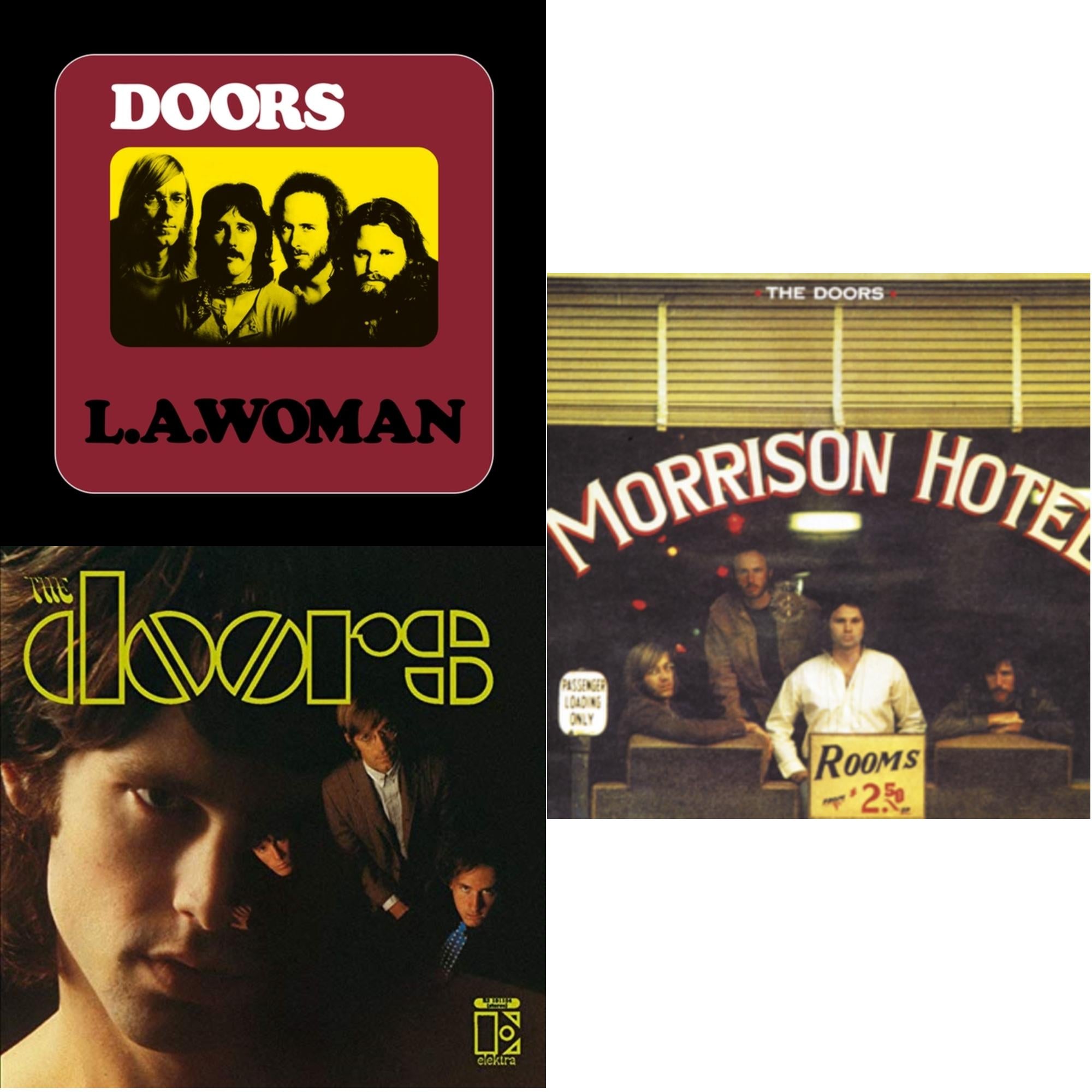 L.A. Woman (50Th Anniversary Deluxe Edition/3CD/LP) & Doors & Morrison Hotel - Walmart.com