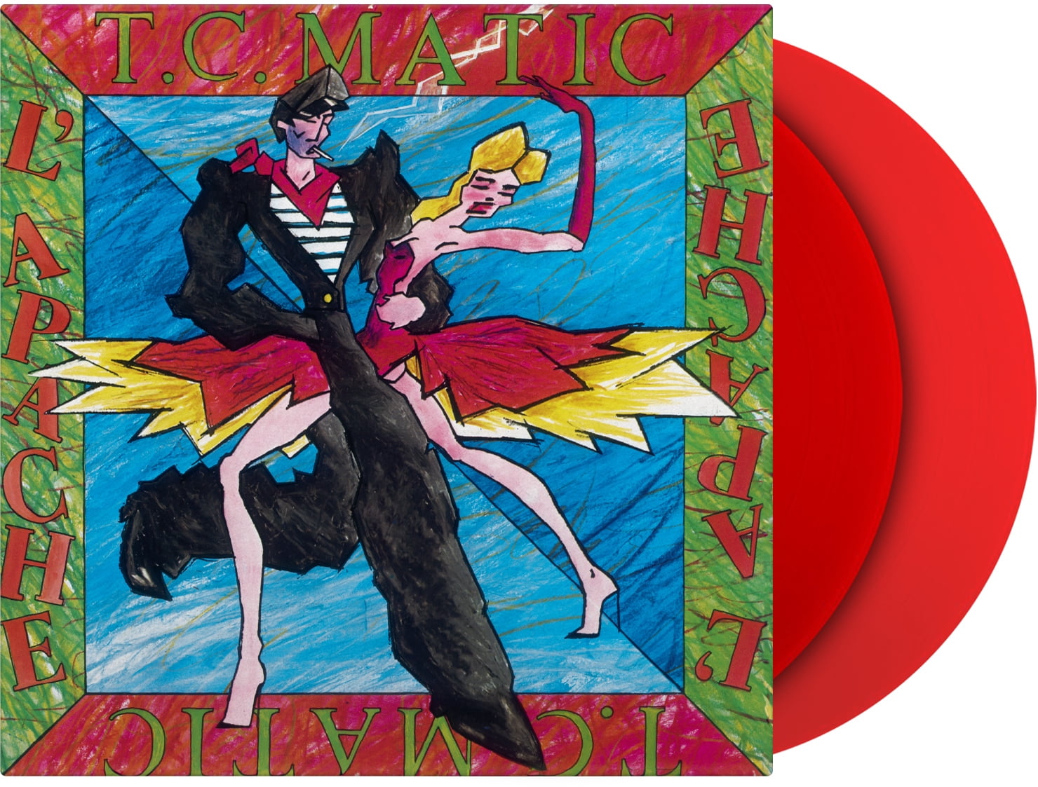 T.C. Matic - L'Apache - Limited 180-Gram Translucent Red Colored Vinyl ...