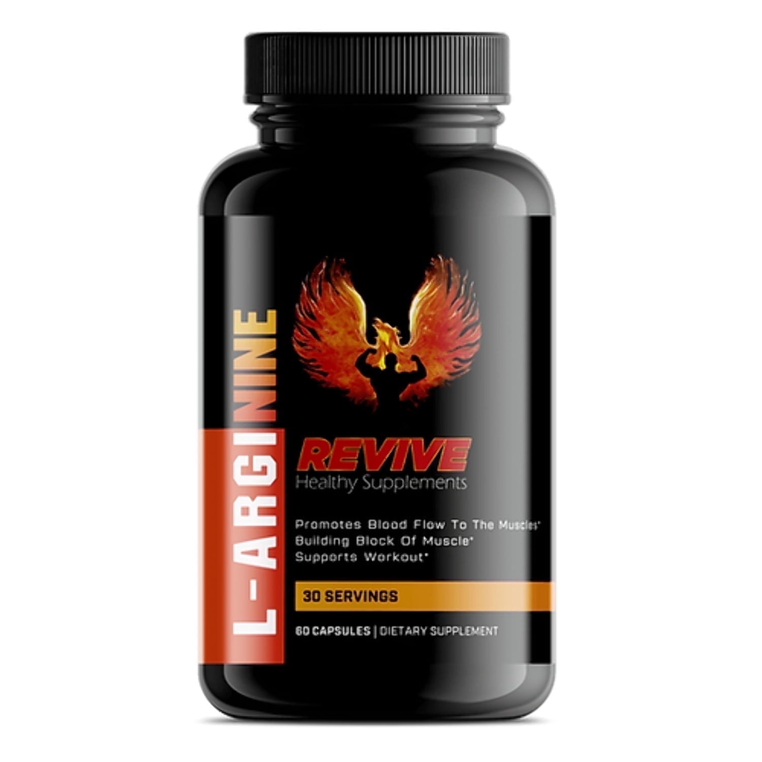 L-Arginine Capsules Supports Muscle Health and Antioxidants-Revive ...