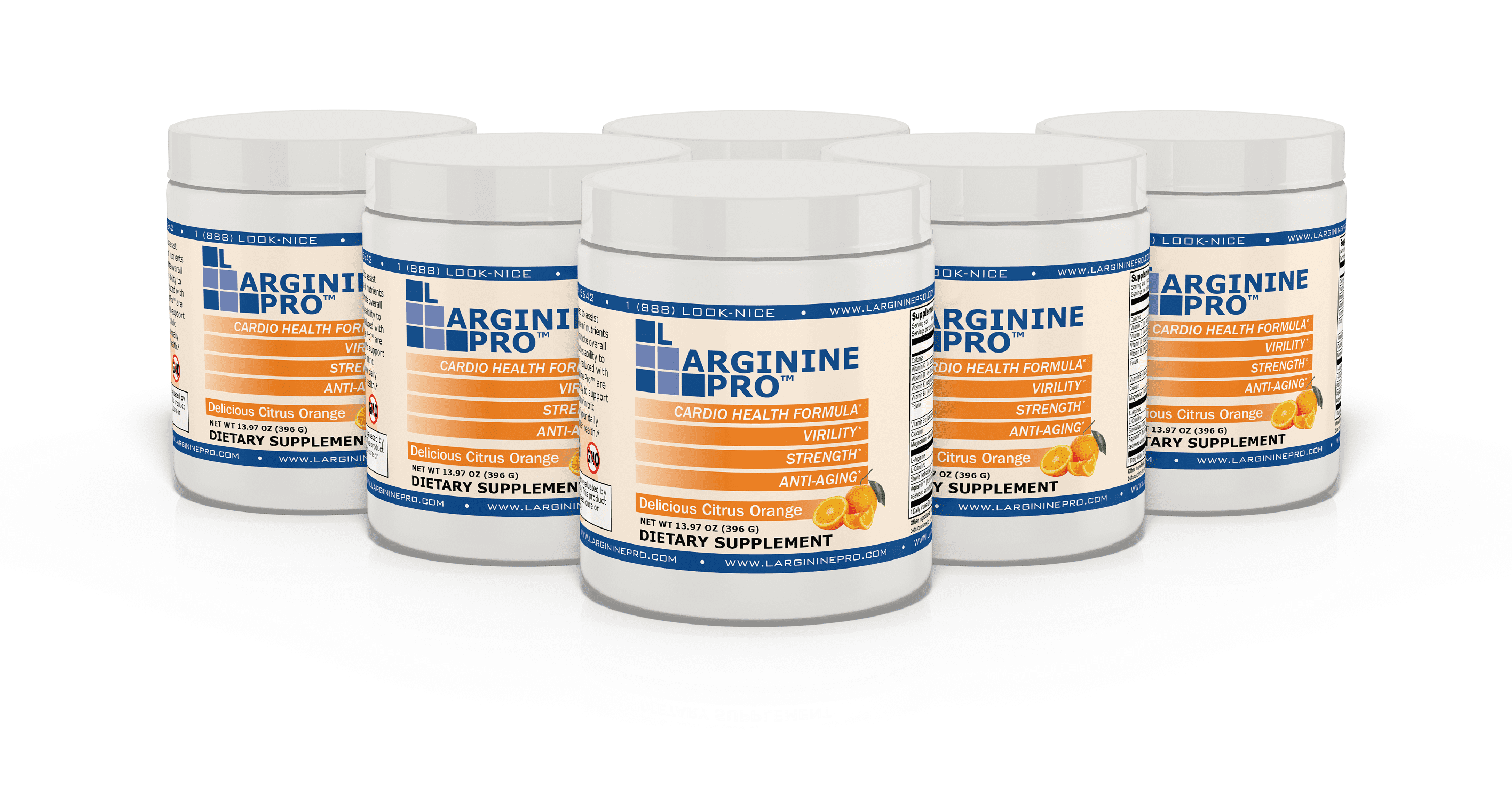 L-Arginine Pro Powder - 5500mg L-Arginine, 1100mg L-Citrulline Cardio ...