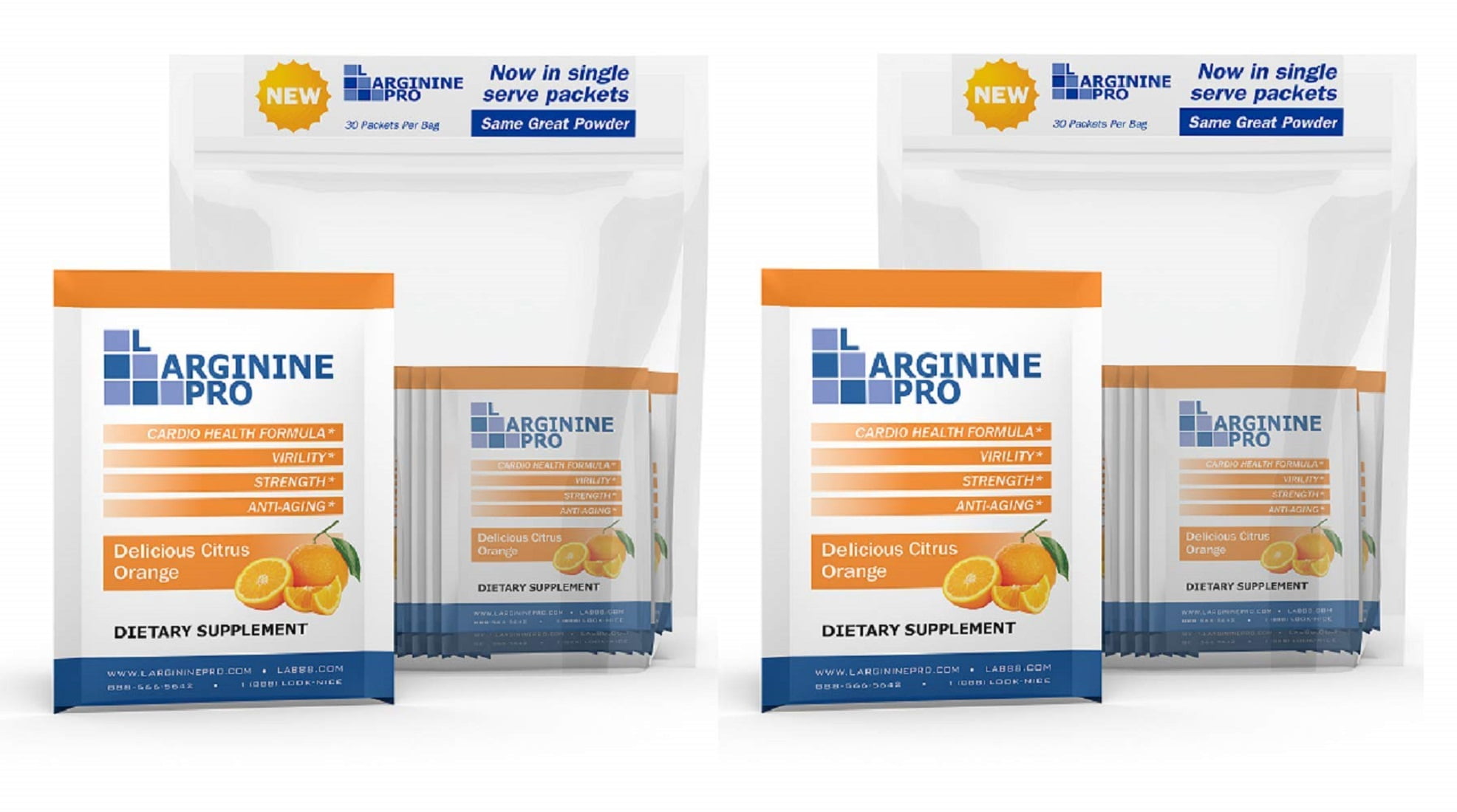 L-Arginine Pro Powder - 5500mg L-Arginine, 1100mg L-Citrulline Cardio ...