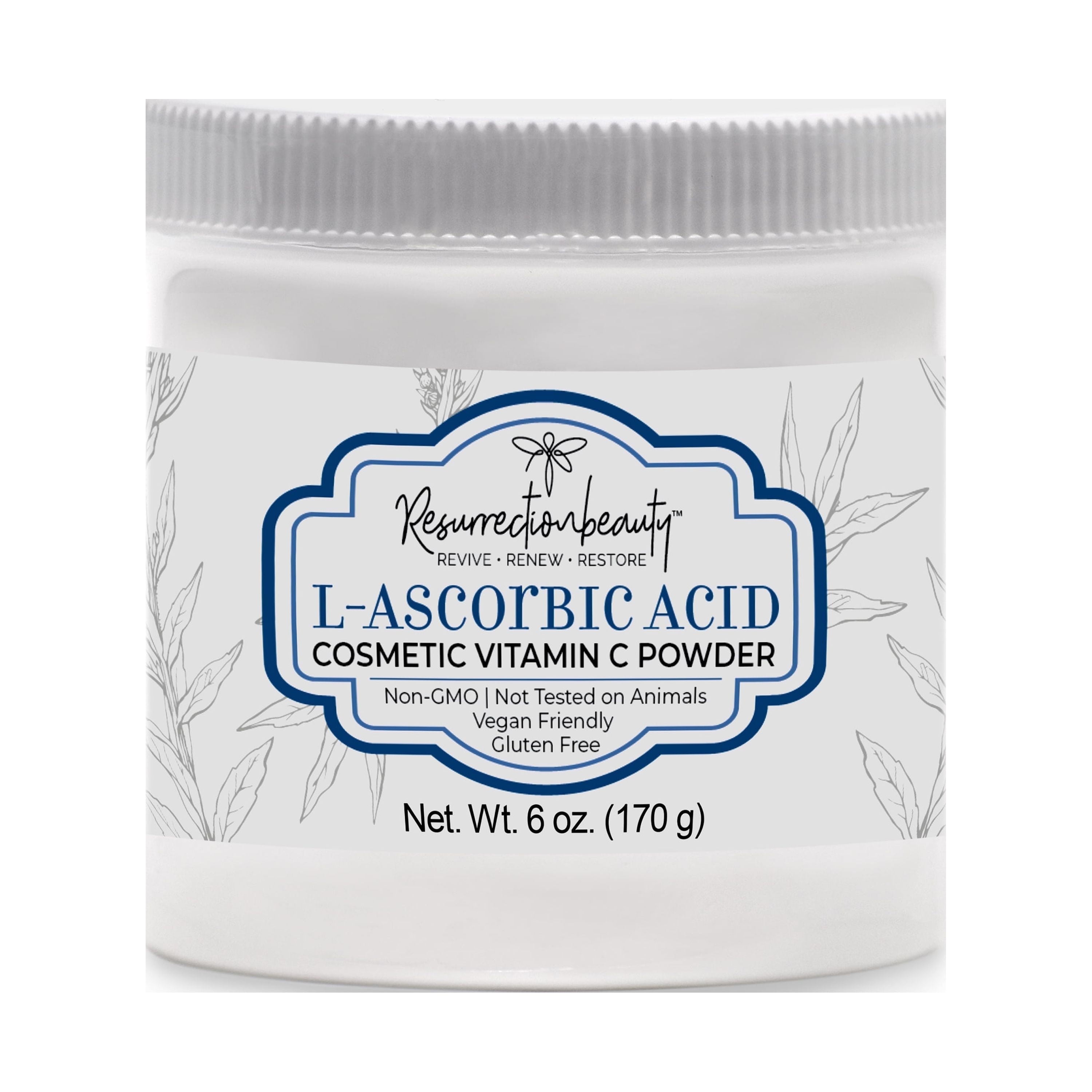 RESURRECTIONbeauty 100% Pure L-Ascorbic Acid Powder for Face ...