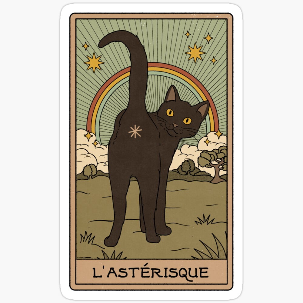 L'Astã©Risque Sticker Phone Decal Water Bottle Stickers Car Decals ...