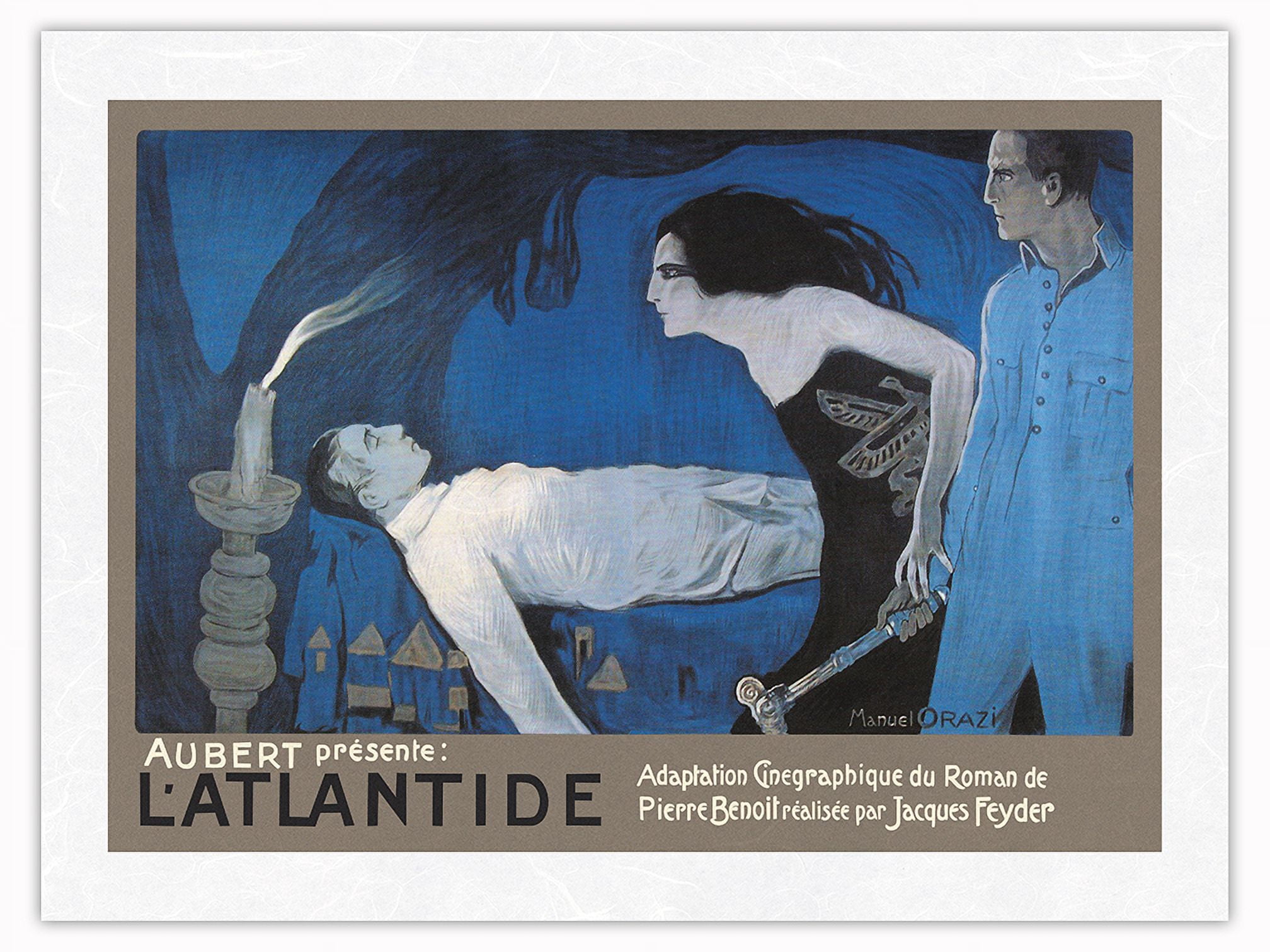 L’Atlantide - Directed by Jacques Feyder - Vintage French-Belgian Movie ...