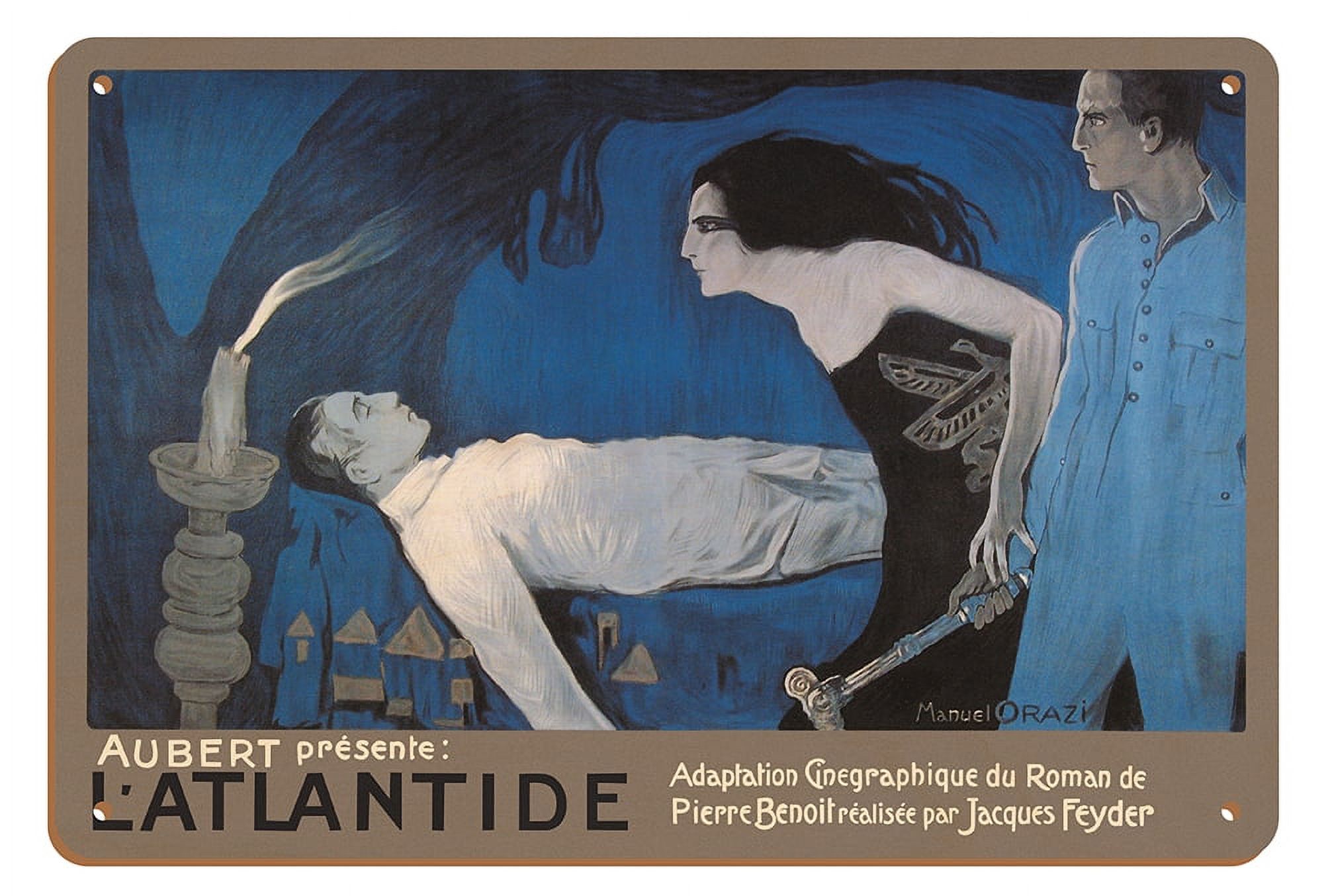 L’Atlantide - Directed by Jacques Feyder - Vintage French-Belgian Movie ...