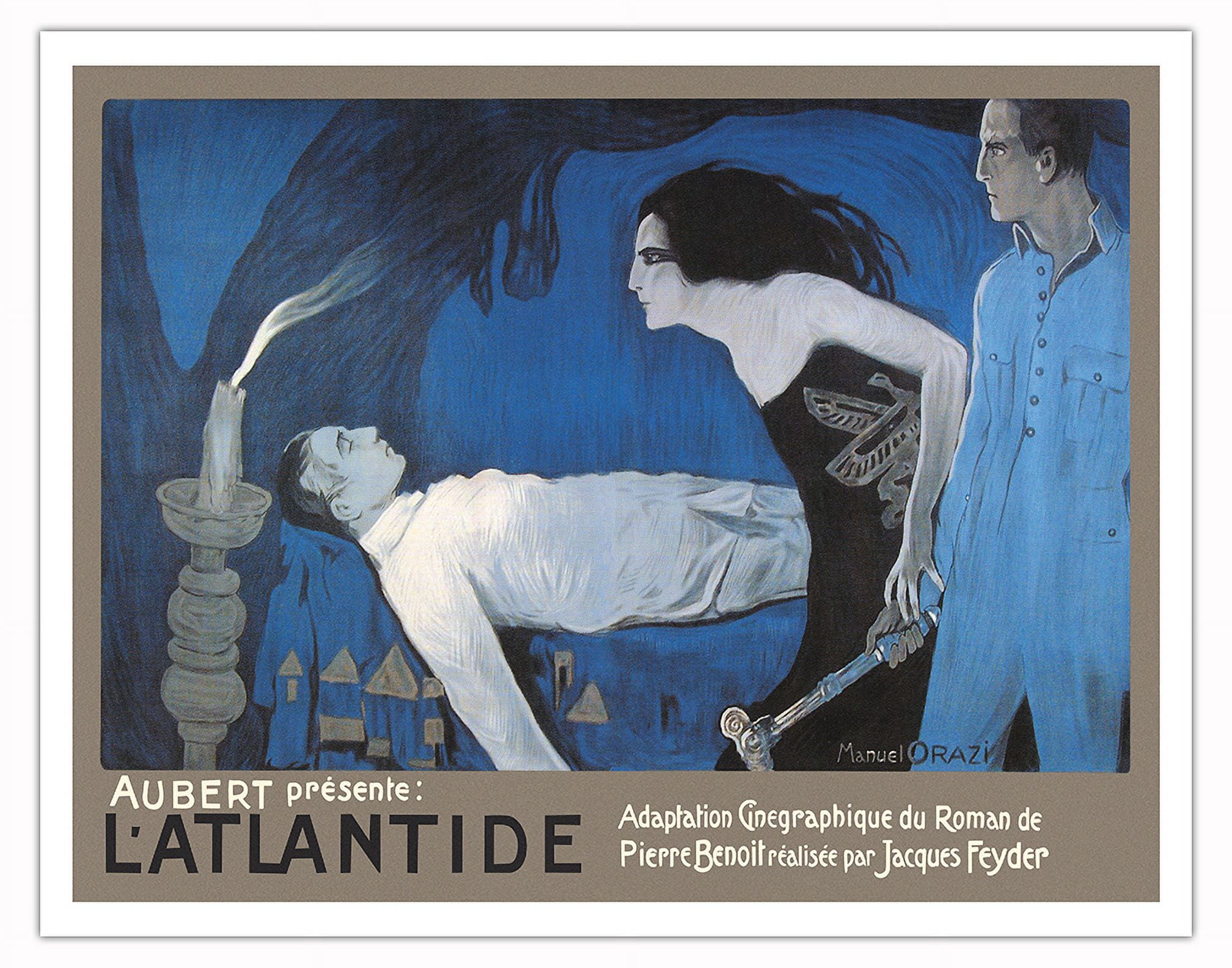 L’Atlantide - Directed by Jacques Feyder - Vintage French-Belgian Movie ...