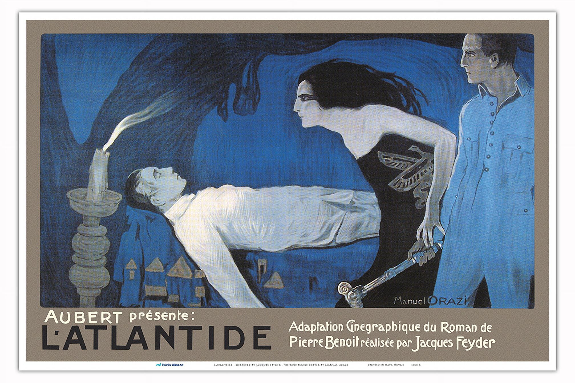 L’Atlantide - Directed by Jacques Feyder - Vintage French-Belgian Movie ...