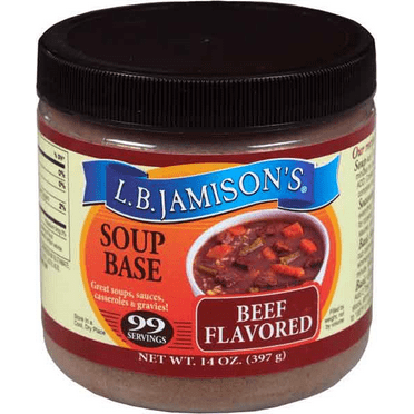 L.B. Jamison's Chicken Flavored Soup Base, 2-Pack 14 oz. Jars - Walmart.com