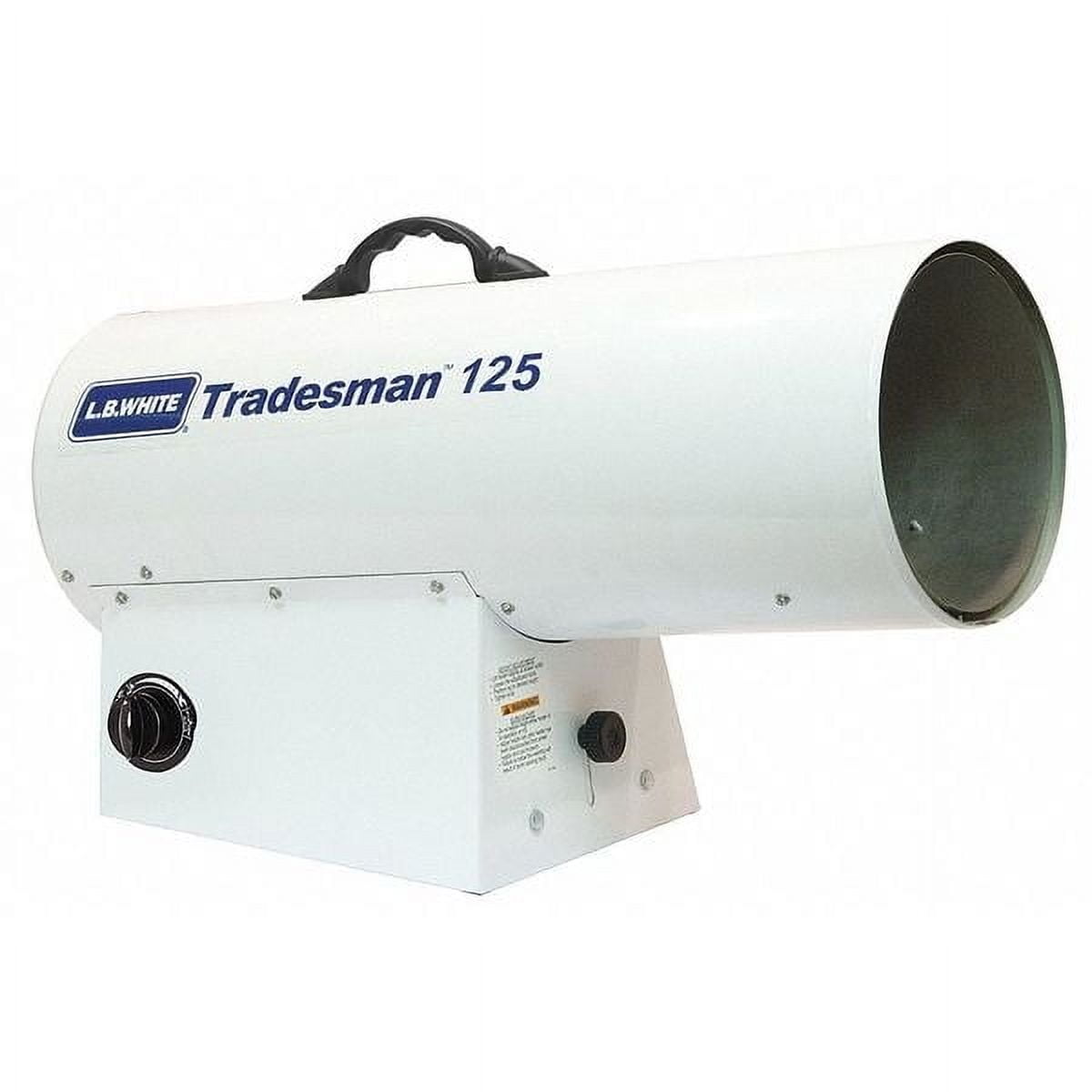 L.B. White Portable Gas Torpedo HeatrLP,400 cfm Tradesman 125 - Walmart.com