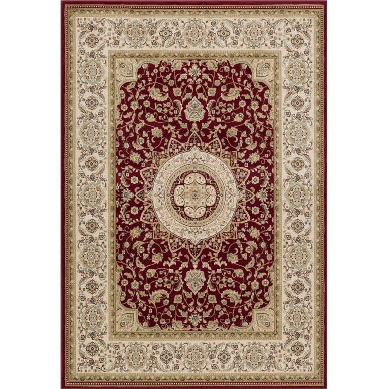 L-Baiet Layla Oriental Rug - Red - 8 x 10 ft. - Walmart.com