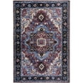 L'Baiet Tess Abstract Washable Area Rug Multicolor 4' x 6' Medium Rugs ...