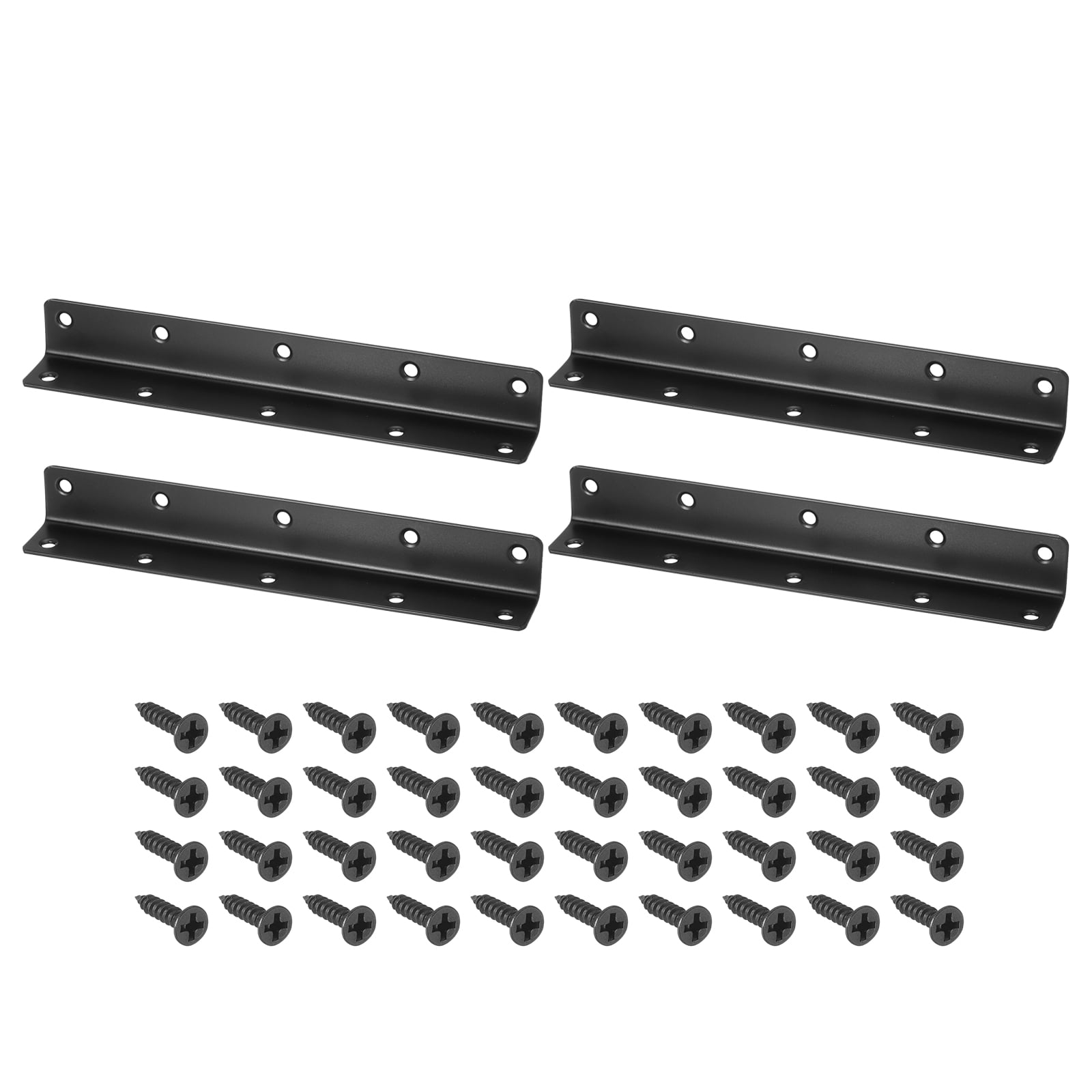 L Bracket Corner Braces, 4 Set 25x25x200 mm - Stainless Steel 90 Degree ...