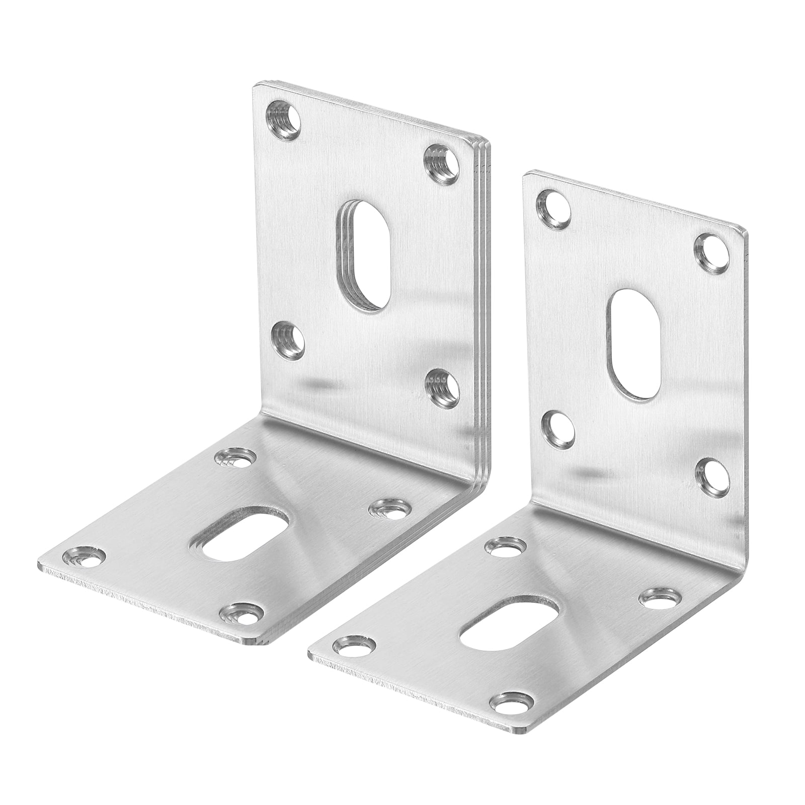 L Bracket Corner Braces, 4 Sets 70x50x70mm Right Angle Bracket Fastener ...