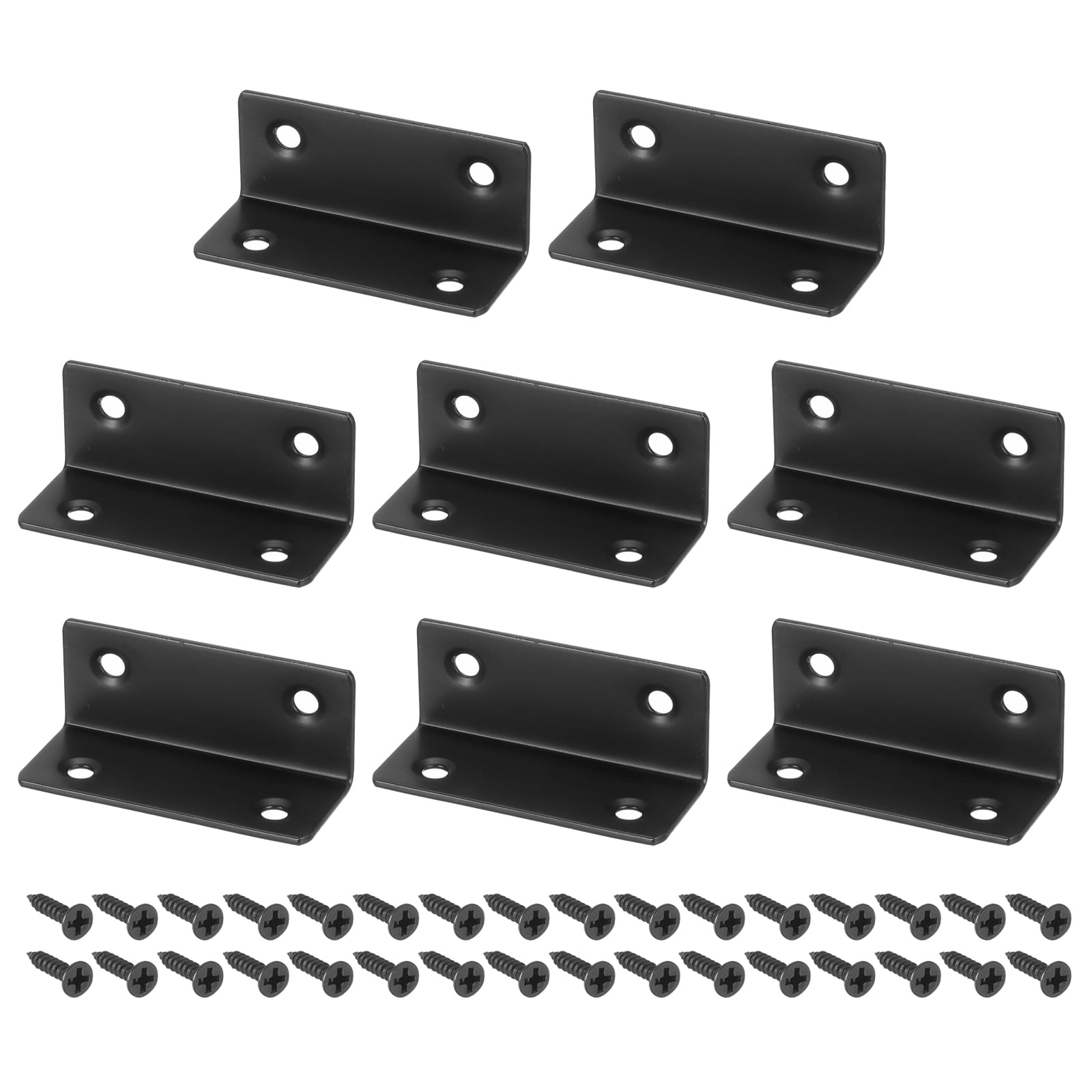 L Bracket Corner Braces, 8 Set 25x25x60 mm - Stainless Steel 90 Degree ...