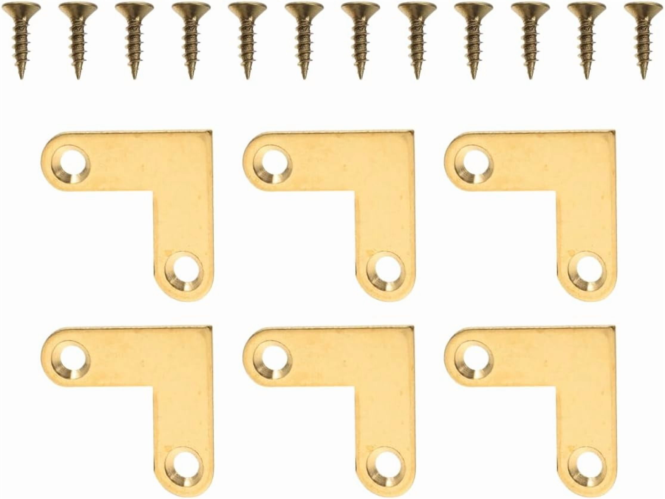 L Bracket Flat Corner Brace, L Shape Flat Bracket, 90 Degree Iron ...