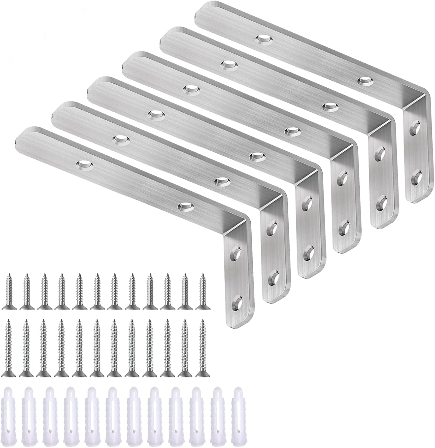 L Bracket, Heavy Duty Metal Corner Bracket, Joint Angle Bracket for ...
