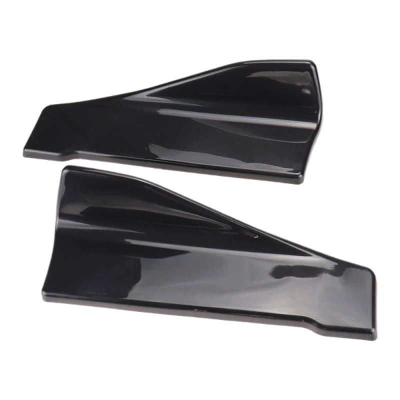 L Car Bumper Spoiler Winglet Wings Rear Lip Angle Splitter Diffuser ...