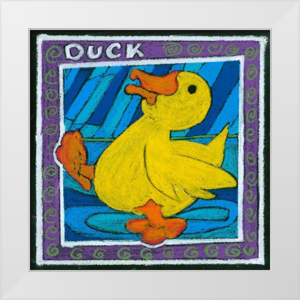 L. Choate 15x15 White Modern Wood Framed Museum Art Print Titled ...
