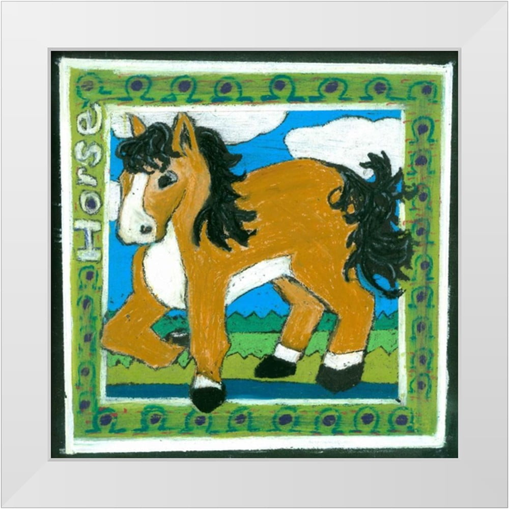 L. Choate 20x20 White Modern Wood Framed Museum Art Print Titled ...