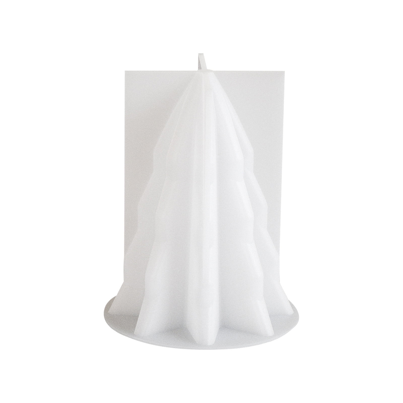 L Christmas Tree Candle Silicone Mold Large For Aromatherapy Gypsum ...