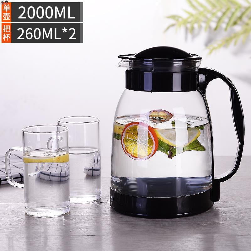 Cold Water Bottle Large Capacity Glass High Temperature Resistance Cold ...