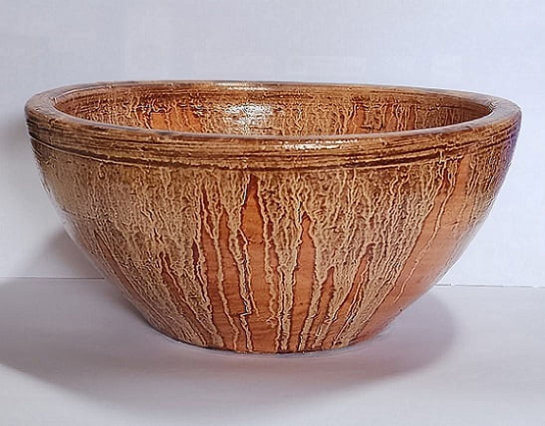 L & D Garden Goods Inc. Medium Deep Plate In Mud Diferent Rustic Colors ...
