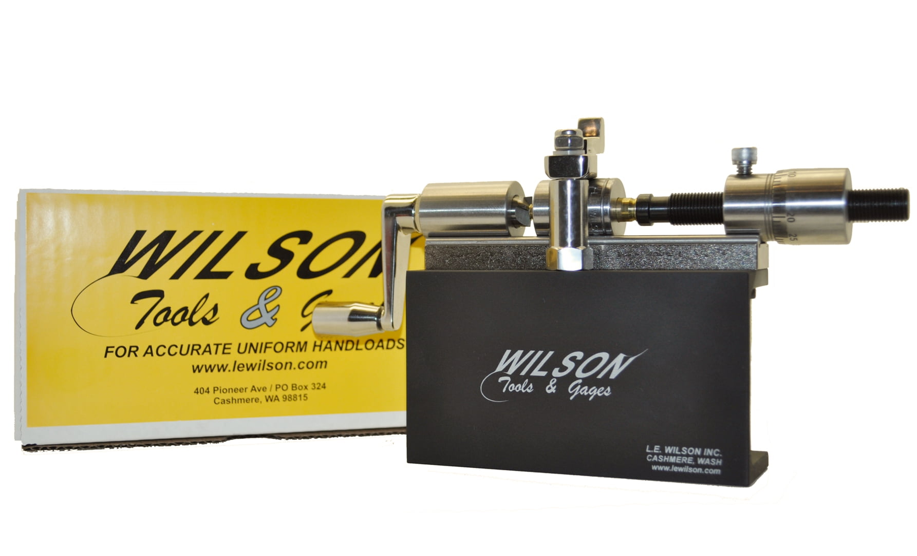 L.E. Wilson Case Trimmer Kit with Micro Adjustment, Stand and Clamp ...