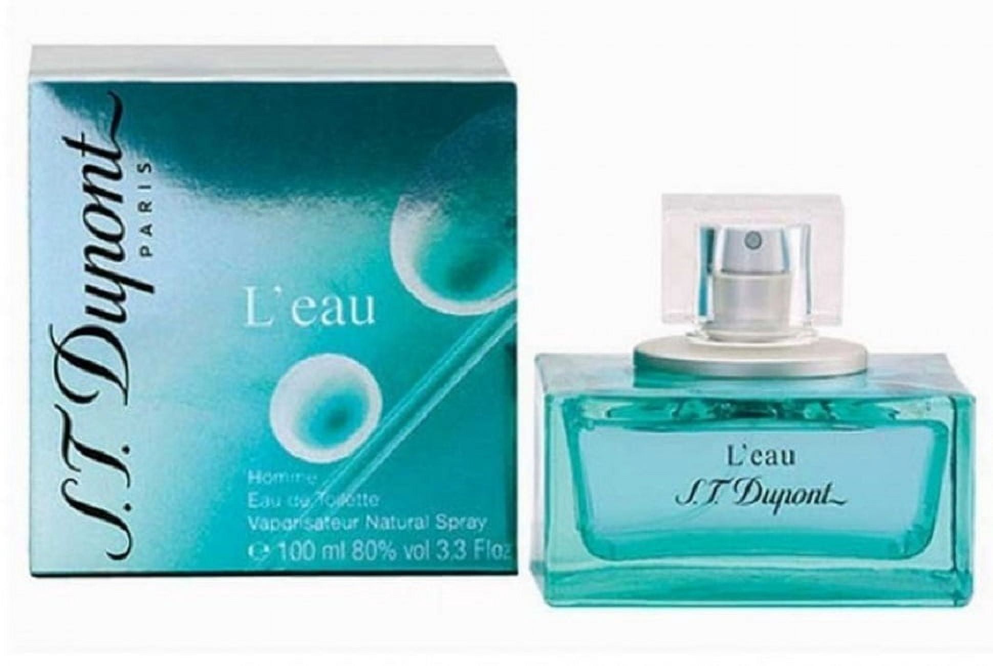 L'EAU DE DUPONT * DUPONT 3.3 oz / 100 ml Eau De Toilette Men Cologne ...