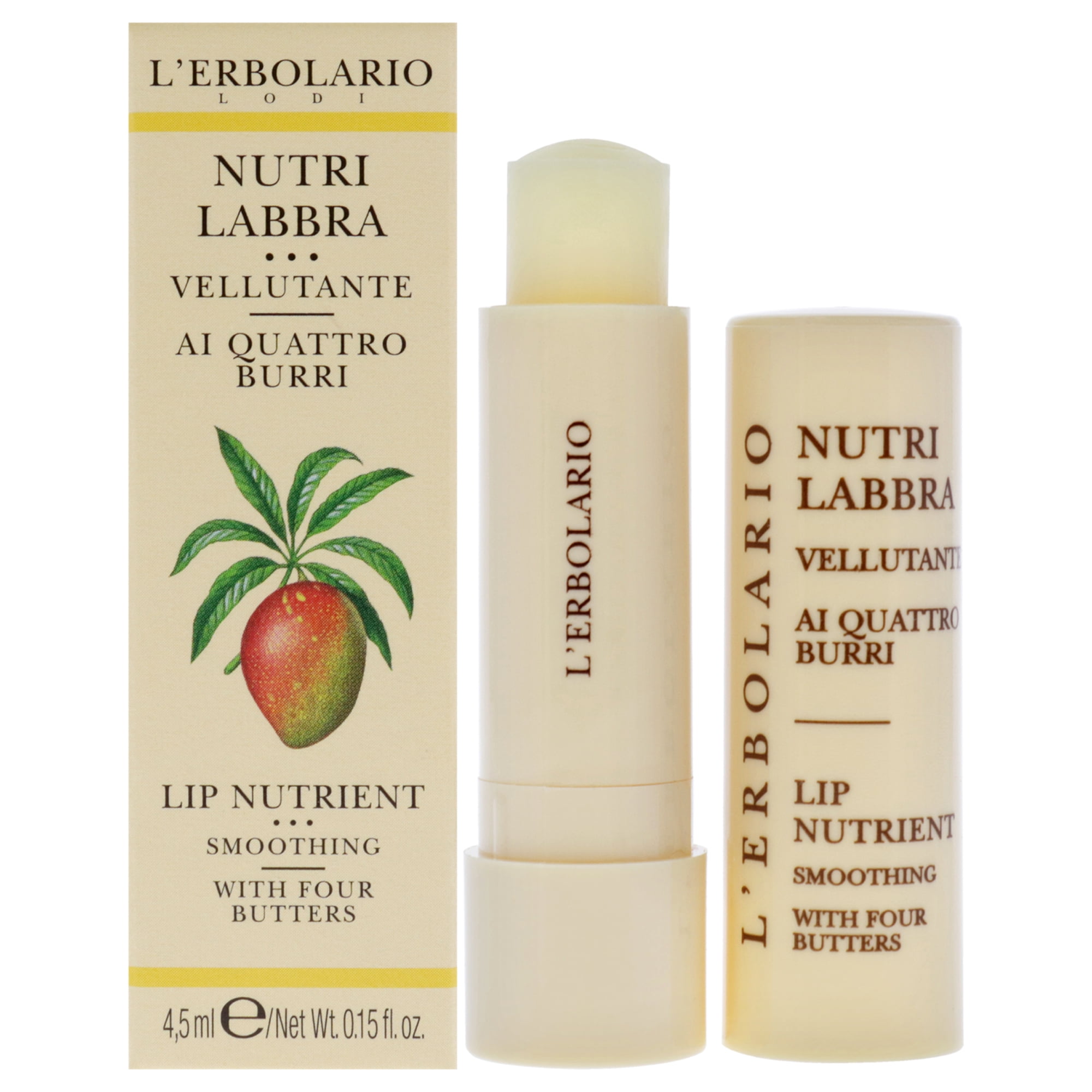 L'Erbolario Lip Nutrient, Lip Balm for Dry Lips, 0.15 oz - Walmart.com