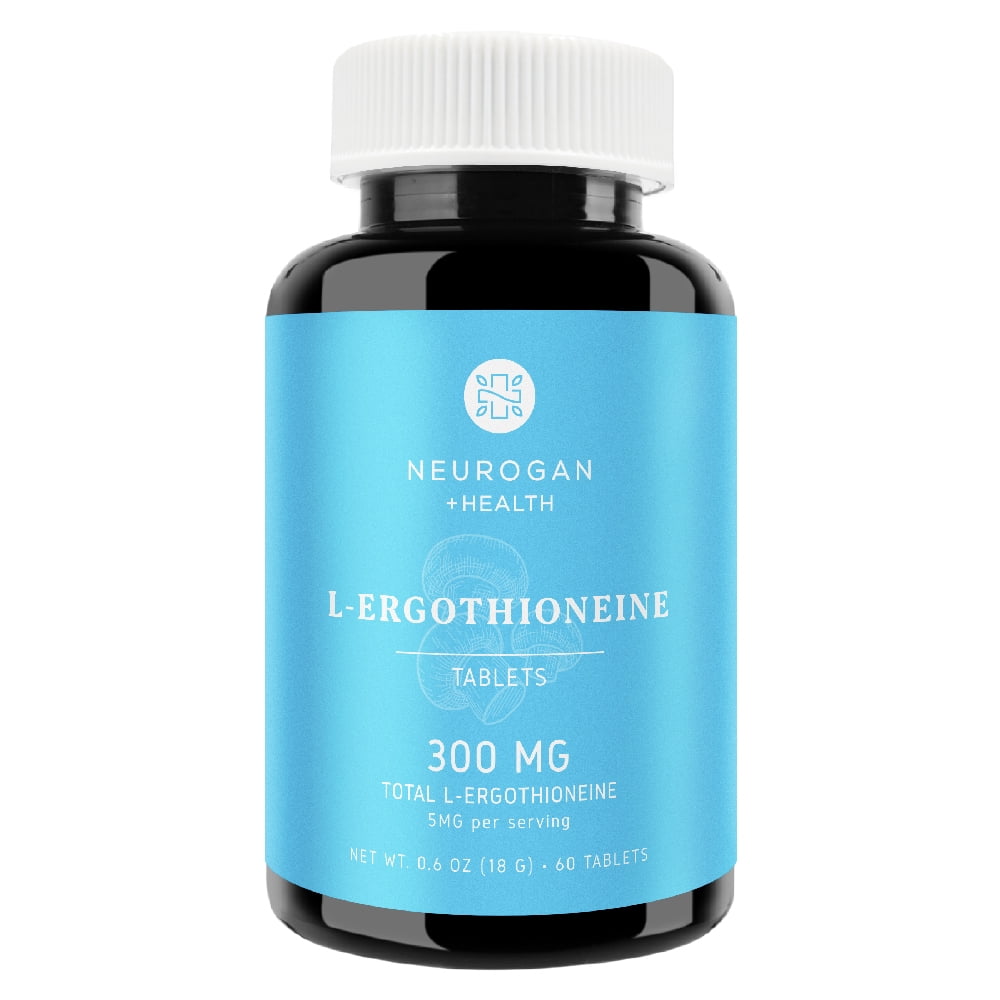 L-Ergothioneine Tablets - 5mg, 60 Count - High-Potency Premium Aging ...