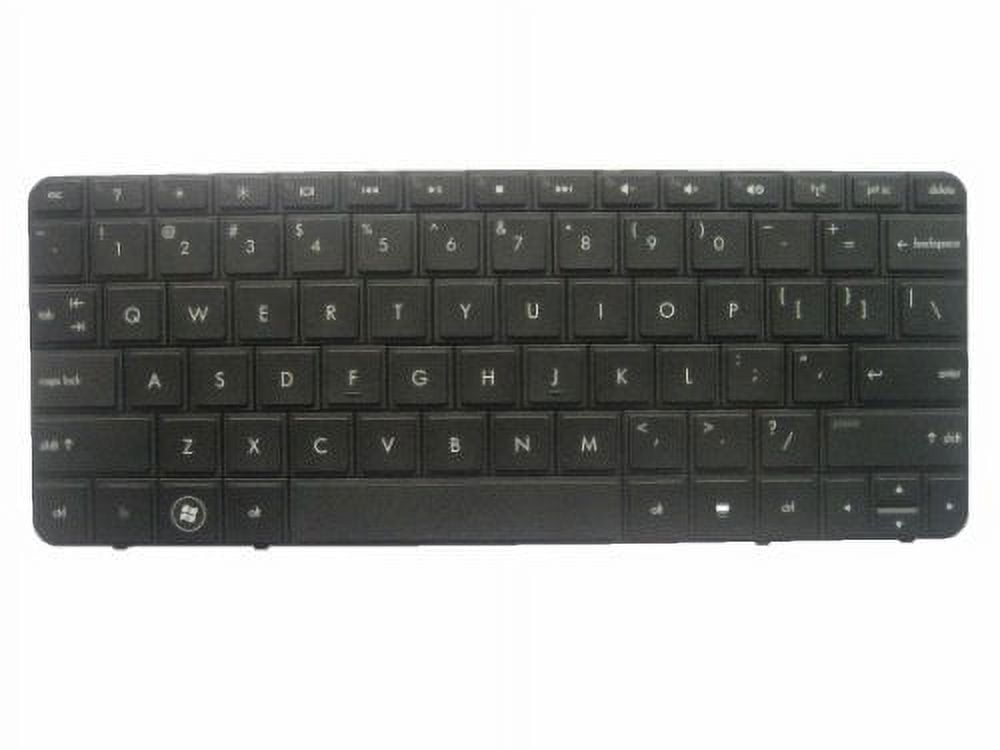 L.F. New Black keyboard for HP Compaq Mini p/n 606618-001 Laptop ...