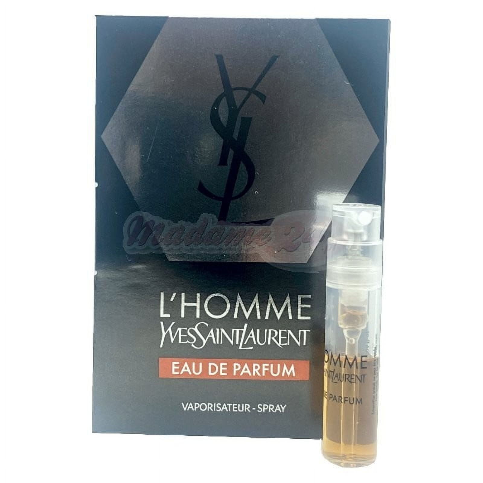 Yves Saint Laurent L'Homme EDP Spray for Men, 0.04 oz Vial, Ginger and ...