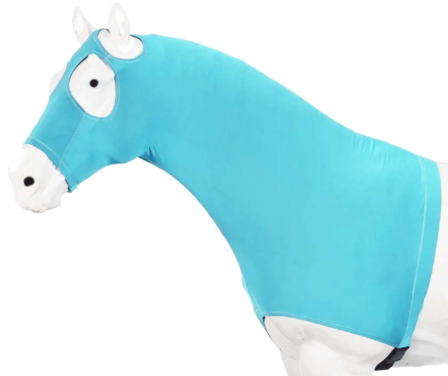 L Horse Comfort Stretch Neck Hood Turquoise 521MW04TR - Walmart.com