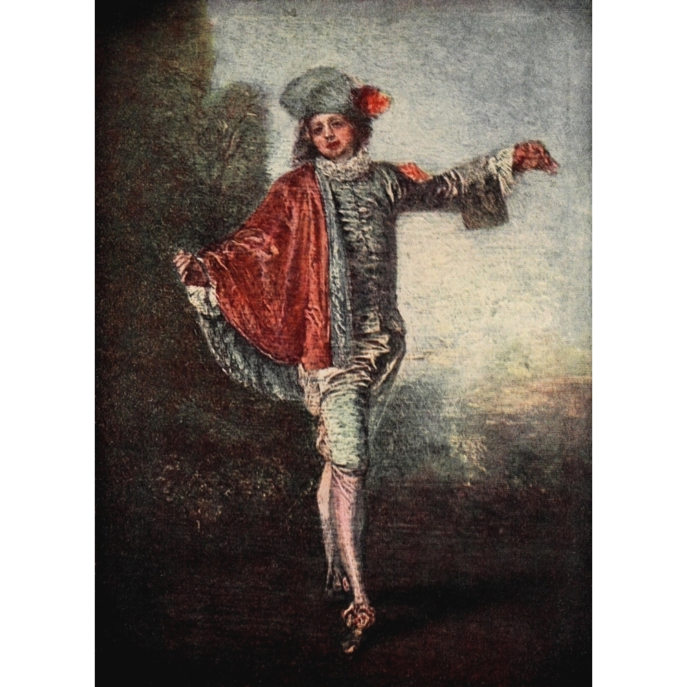 L'Indifferent Watteau 1910 Poster Print by Antoine Watteau (18 x 24 ...