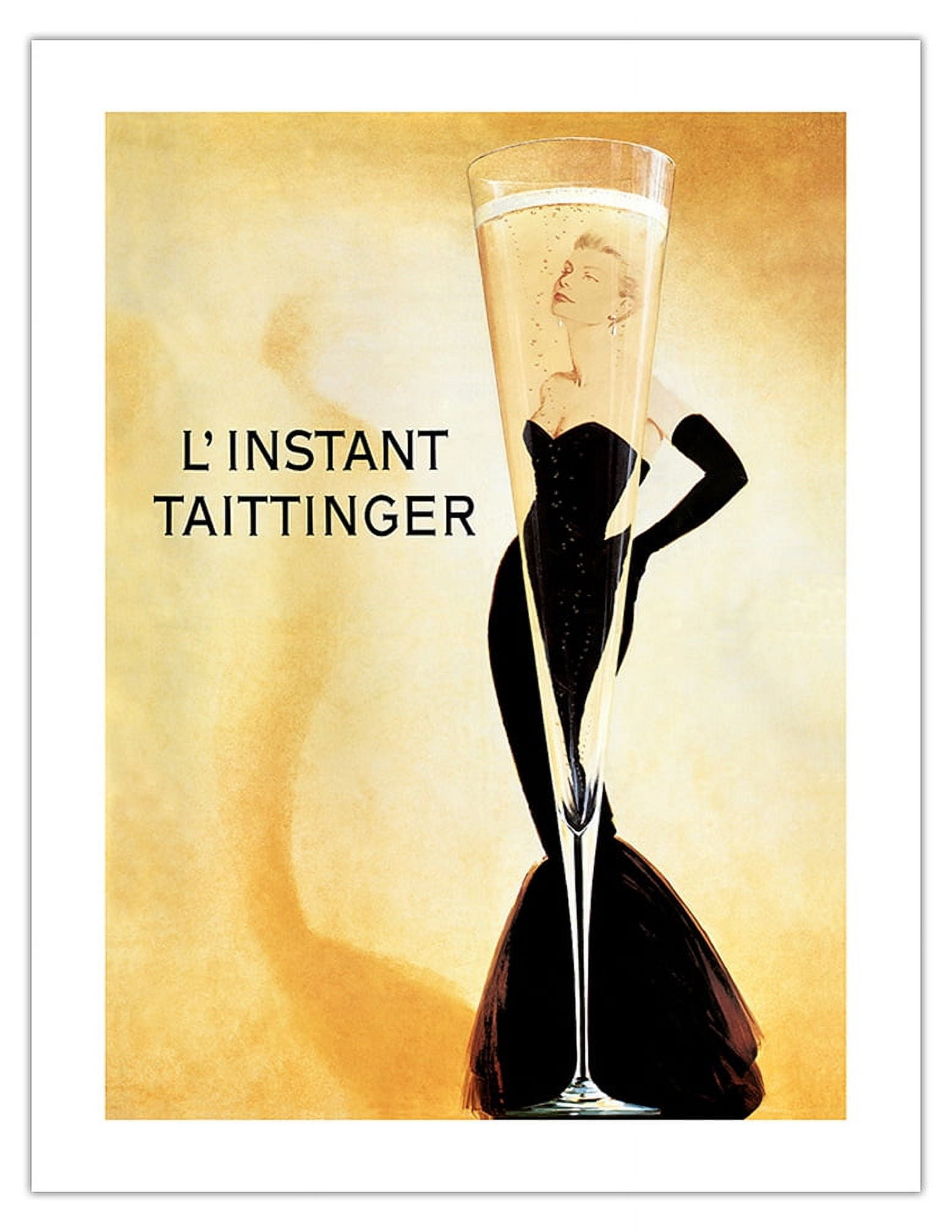 L’Instant Taittinger (The Taittinger Moment) - Champagne Advertisement - Grace Kelly - Vintage ...