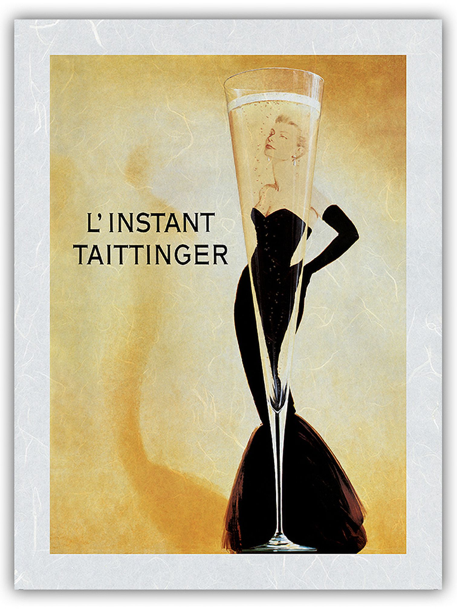L’Instant Taittinger (The Taittinger Moment)-Champagne Advertisement ...