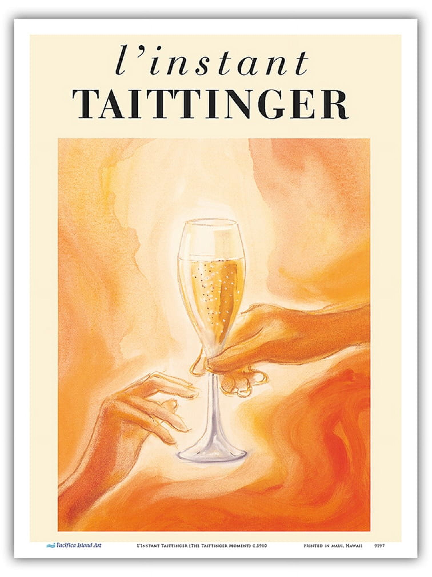 L’Instant Taittinger (The Taittinger Moment) - Champagne Glass ...