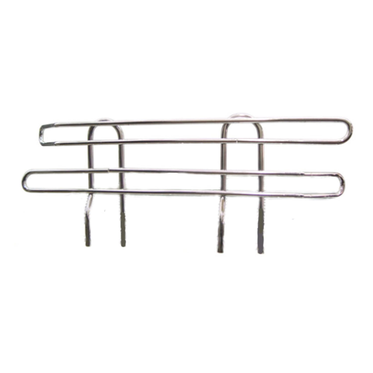 L&J Chrome Side Ledge for Wire Shelf - 48" - Walmart.com