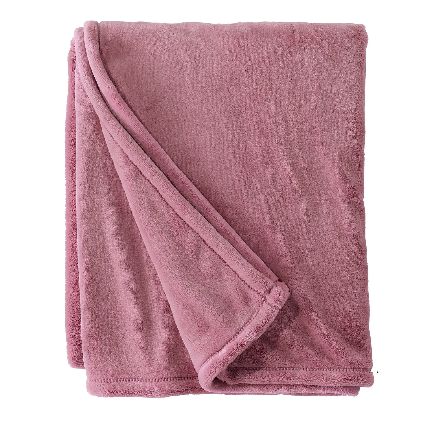 L.L.Bean Wicked Plush Throw Large Washed Orchid (302781-41255 ...