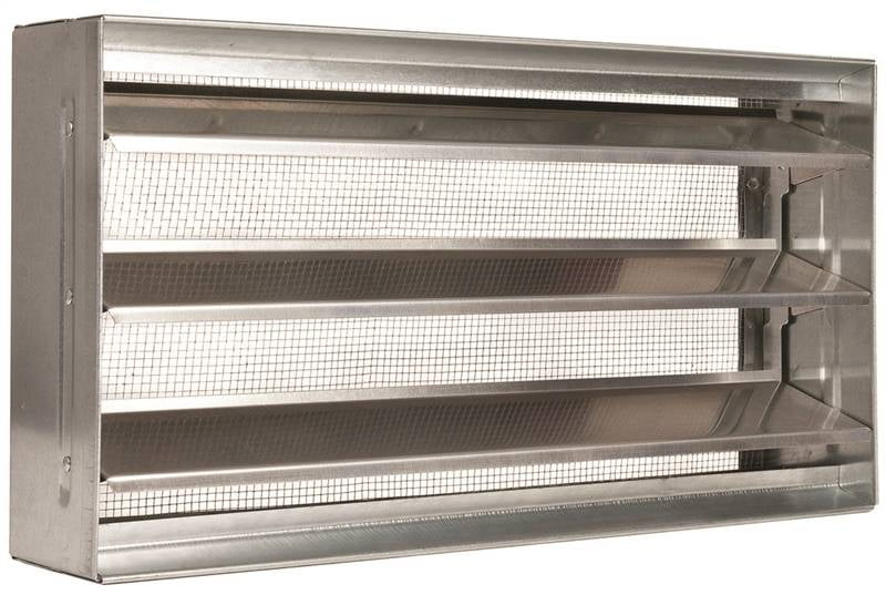 Ll Building Aluminum Foundation Vent, 73 sq. in. NFA, Adjustable ...