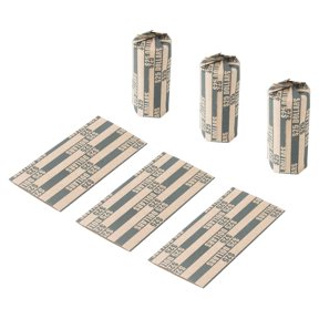L LIKED Pack of 400 Money Band Bundles Self Sealing Currency Straps for ...