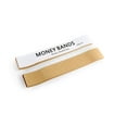 L LIKED Blank Natural Kraft Brown Currency Straps Bill Wrappers ...