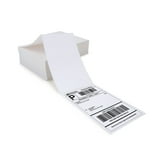 L LIKED Fanfold 4" x 6" Direct Thermal Labels, with Perforated line for ...