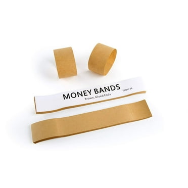 BankSupplies Bill Strap Rack | Champagne | Money Band Organizer ...